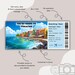 Boarding Pass Curacao, Surprise Boarding Pass Template, Curacao Trip ...