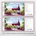 Wine Tasting Gift Ticket, Wine Tasting Gift Voucher, Surprise Ticket ...