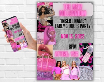 Y2k Bachelorette Party Invitation - Etsy
