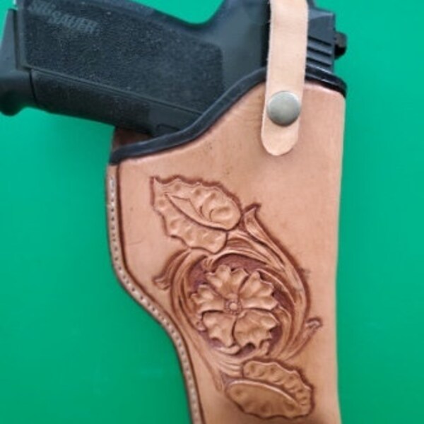 Leather Semi Auto Holster - Etsy