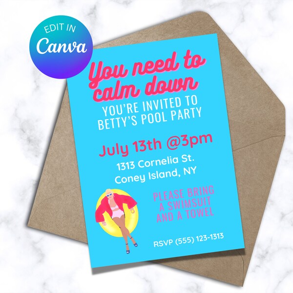 Swiftie Pool Party - Etsy