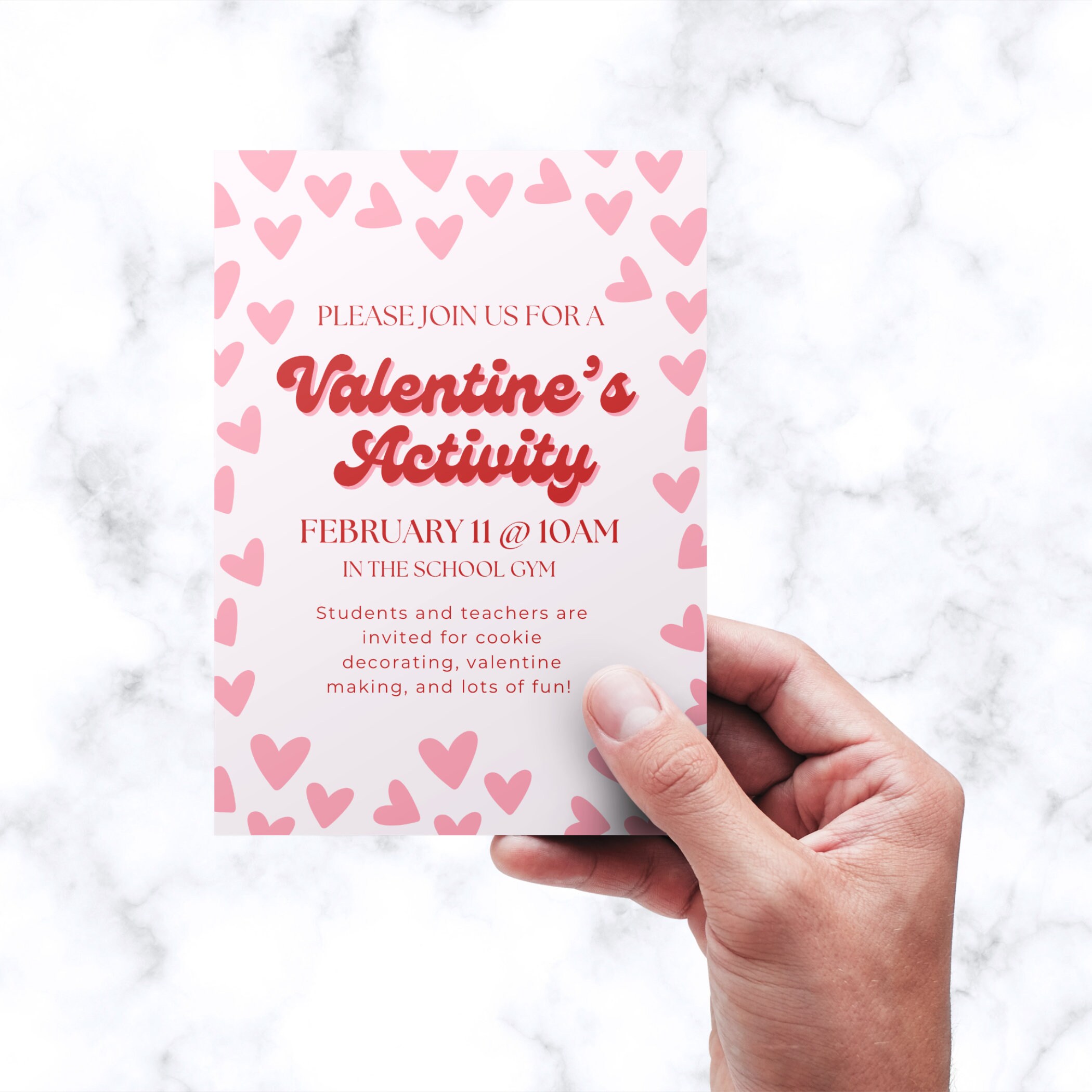 Valentines Day Party Invitation, Valentine Invite, Holiday Party ...