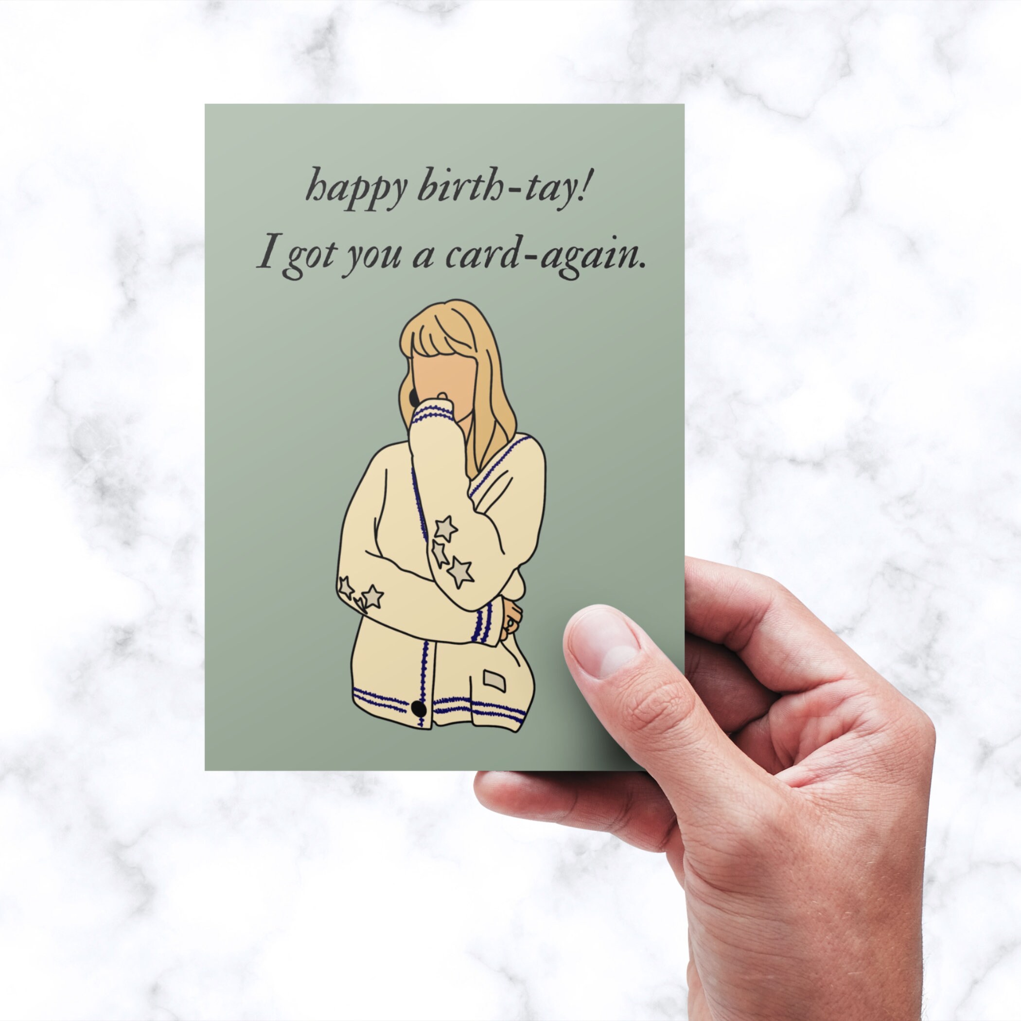 Taylor Swift Printable Birthday Card, Swiftie Birthday Card, Taylor ...