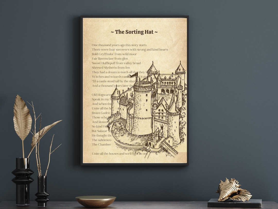 The Sorting Hat Song, Hogwarts History, Hogwarts Houses, HP Collector ...