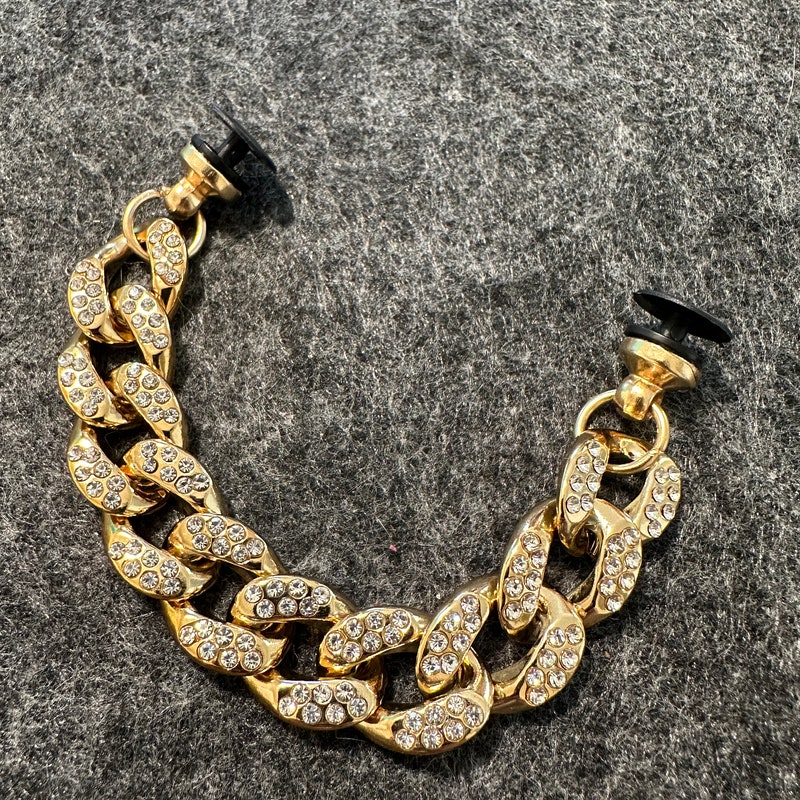 Crocs Gold Chains - Etsy