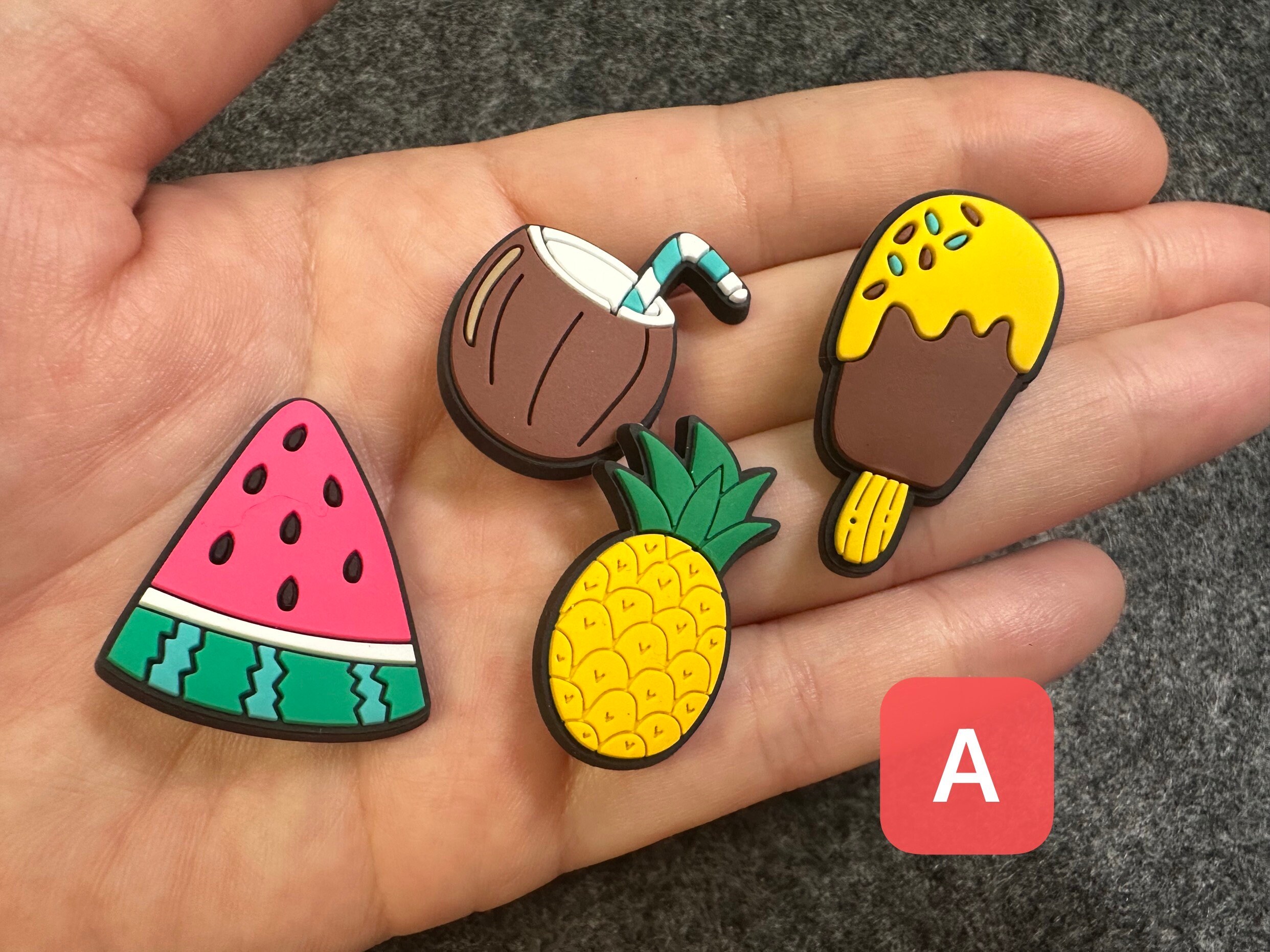 Hot Summer Theme Fancy Shoe Charms Vacation Beach Sand Surfing and More ...