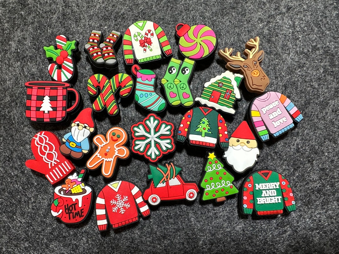 Christmas Shoe Charms: Holiday Croc Decorations - Etsy