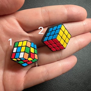 Magic Cube Rubik's Cube Design Shoe Charms - Etsy