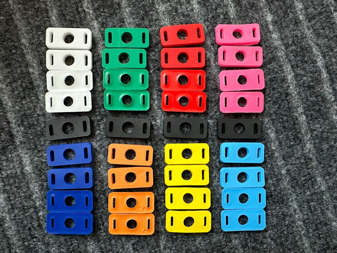 Colorful Shoe Charm to Shoelace Adapters Connecter Decorate DIY Ideas ...