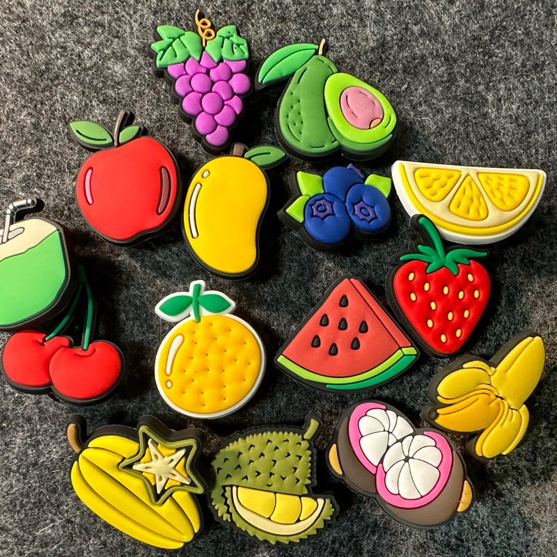 Crocs Fruit Jibbitz - Etsy