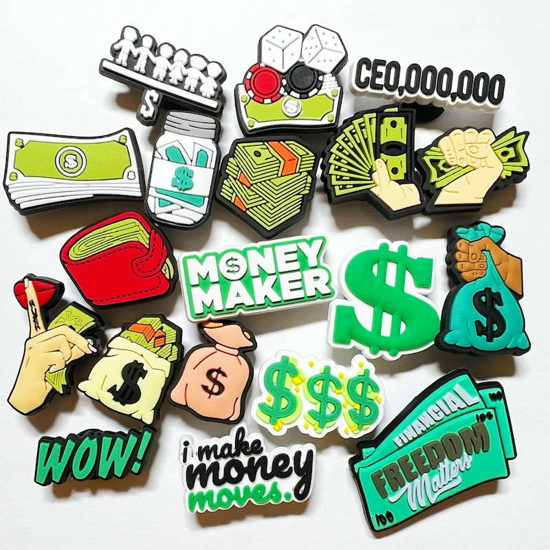 Dollar Croc Charms - Etsy