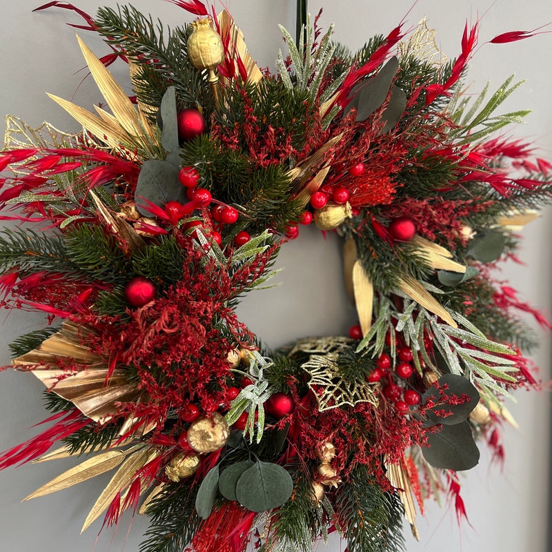 Xmas Wreath - Etsy