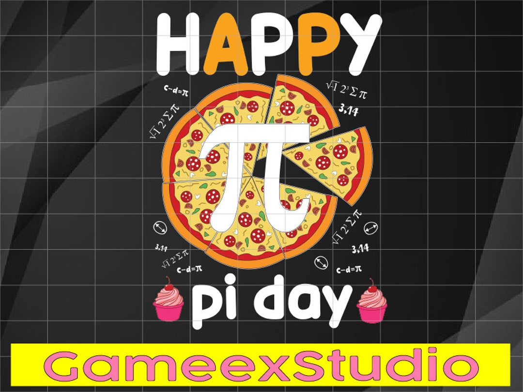 Happy Pi Day Pie Day Pizza Mathematics Pi Symbol Png Math - Etsy