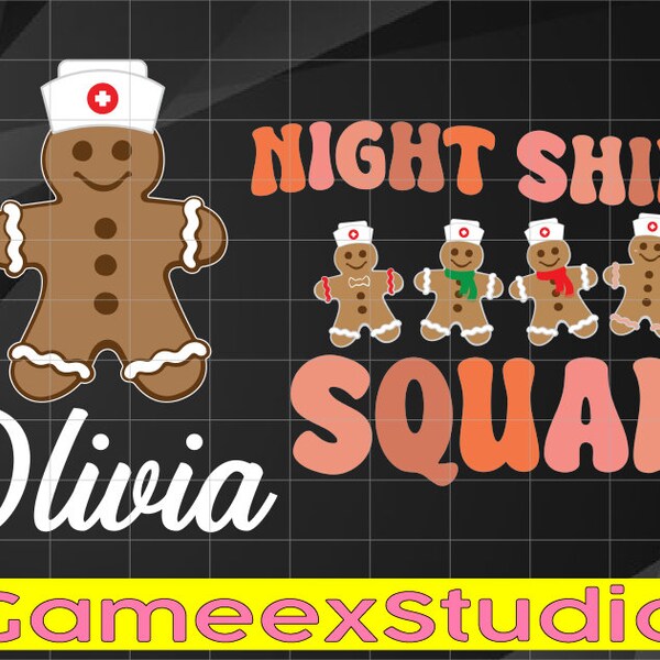 Nurse Night Shift Svg - Etsy