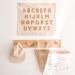Alphabet Kids Wall Banner | ABC Wall Hanging ~ Warm Sand - Etsy
