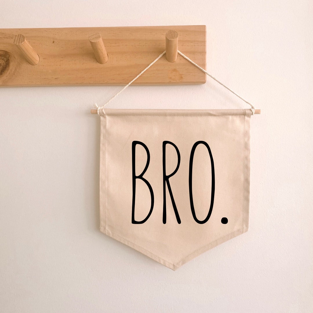 Bro. Hanging Banner | Wall Banner ~ Warm Sand - Etsy