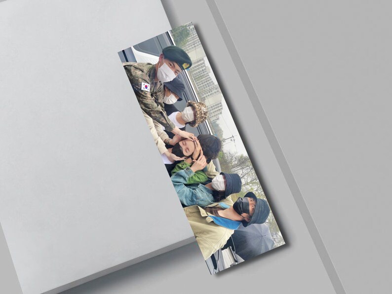 BTS OT7 Bookmark Bundle | Printable Bookmarks | Set of 9 | 2x6 Size ...