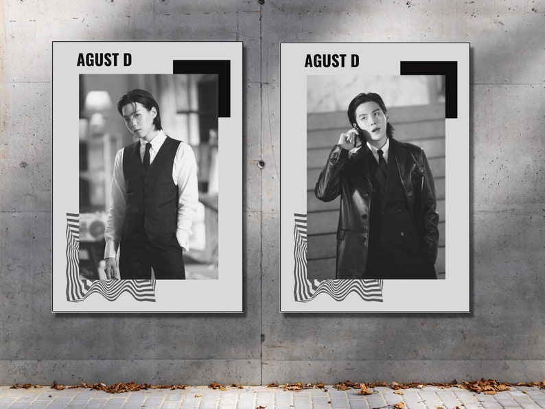 Yoongi D-day Poster Bundle Aesthetic Bts Room Decor - Etsy