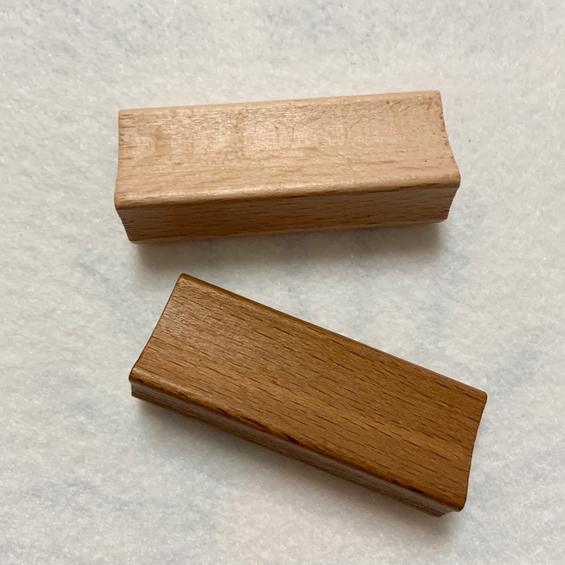 Walnut/beech Wood Price Tag Stands, Retail Display Numbers Price ...