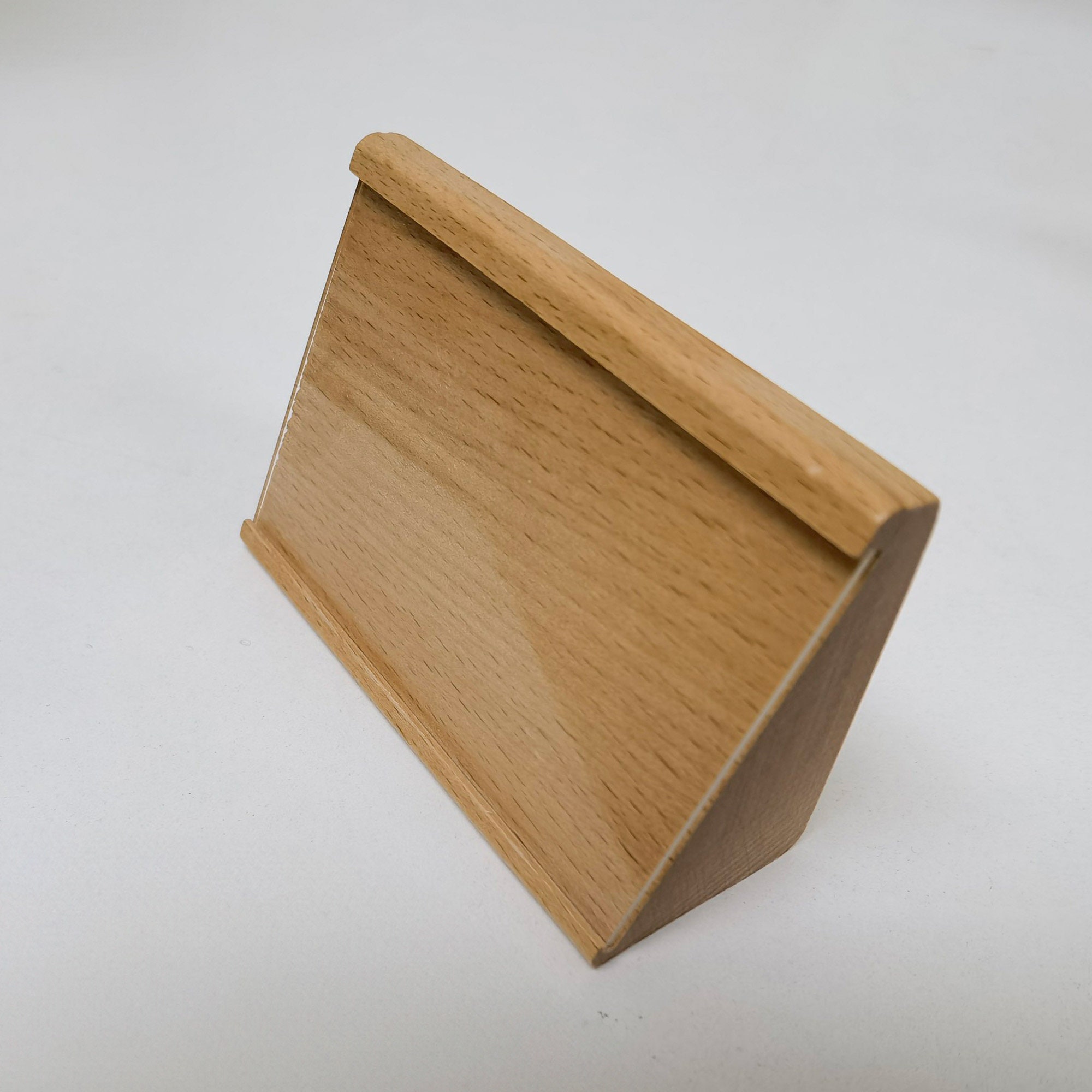 Beech Wood Price Tag Holder: Adjustable Acrylic Display Stand - Etsy