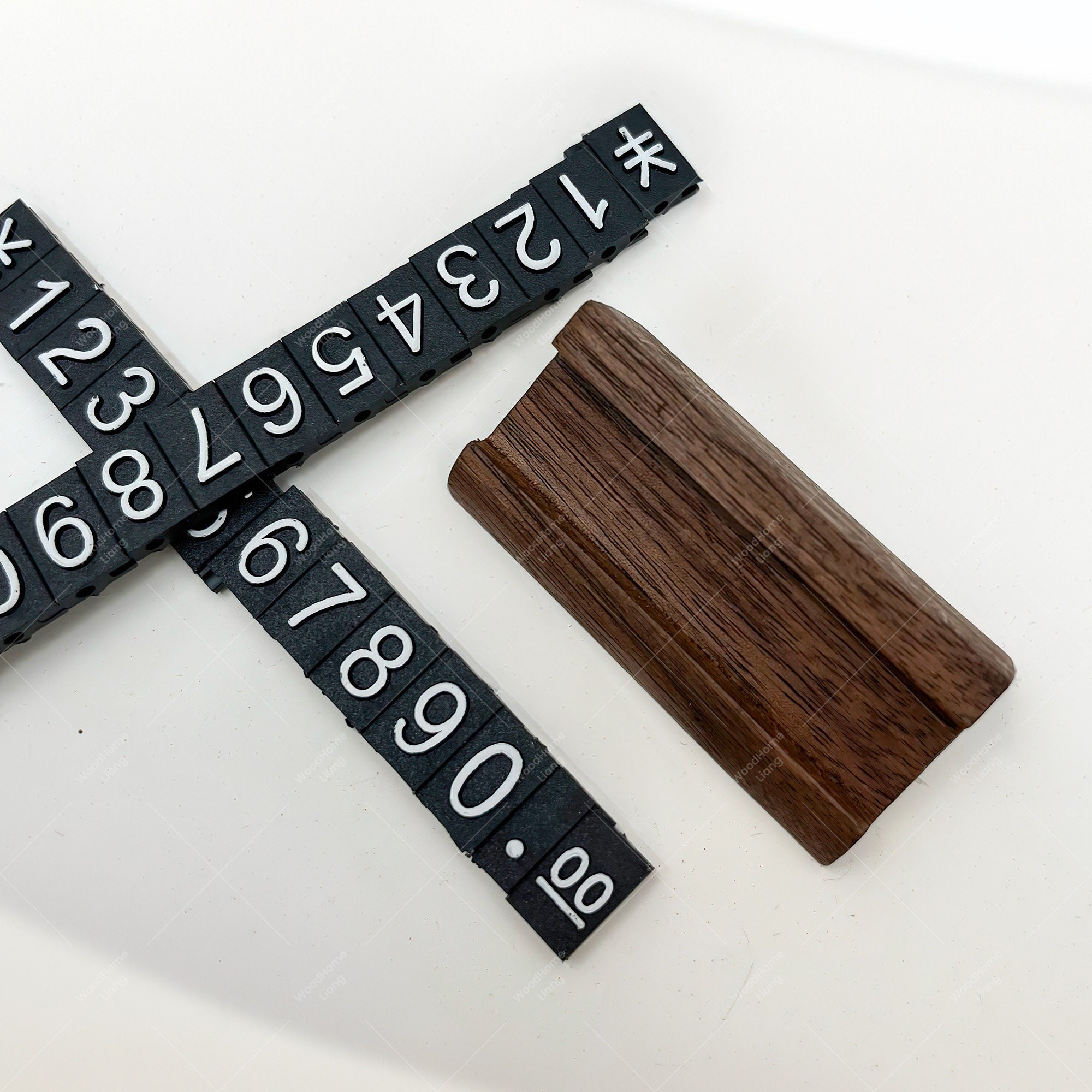 Black Walnut Wood Price Tag Stands: Retail Display - Etsy