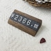 Black Walnut Wood Price Tag Stands: Retail Display - Etsy