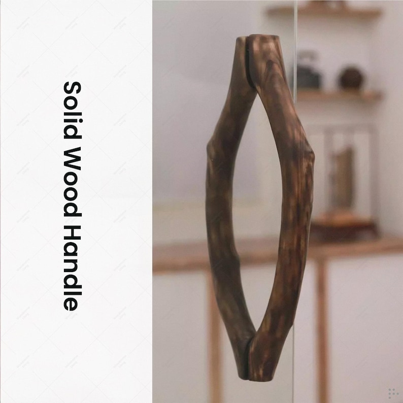 Natural Tree Branch Door Handle ,sliding Patio Door Wood Pull - Etsy ...