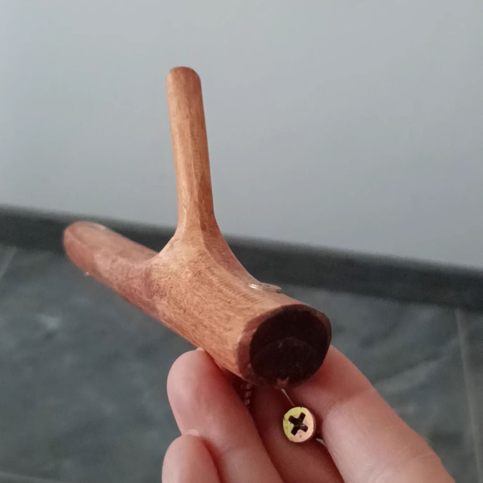 Natural Wood Tree Branch Wall Hook Original Ecological Solid Wood Hooks ...