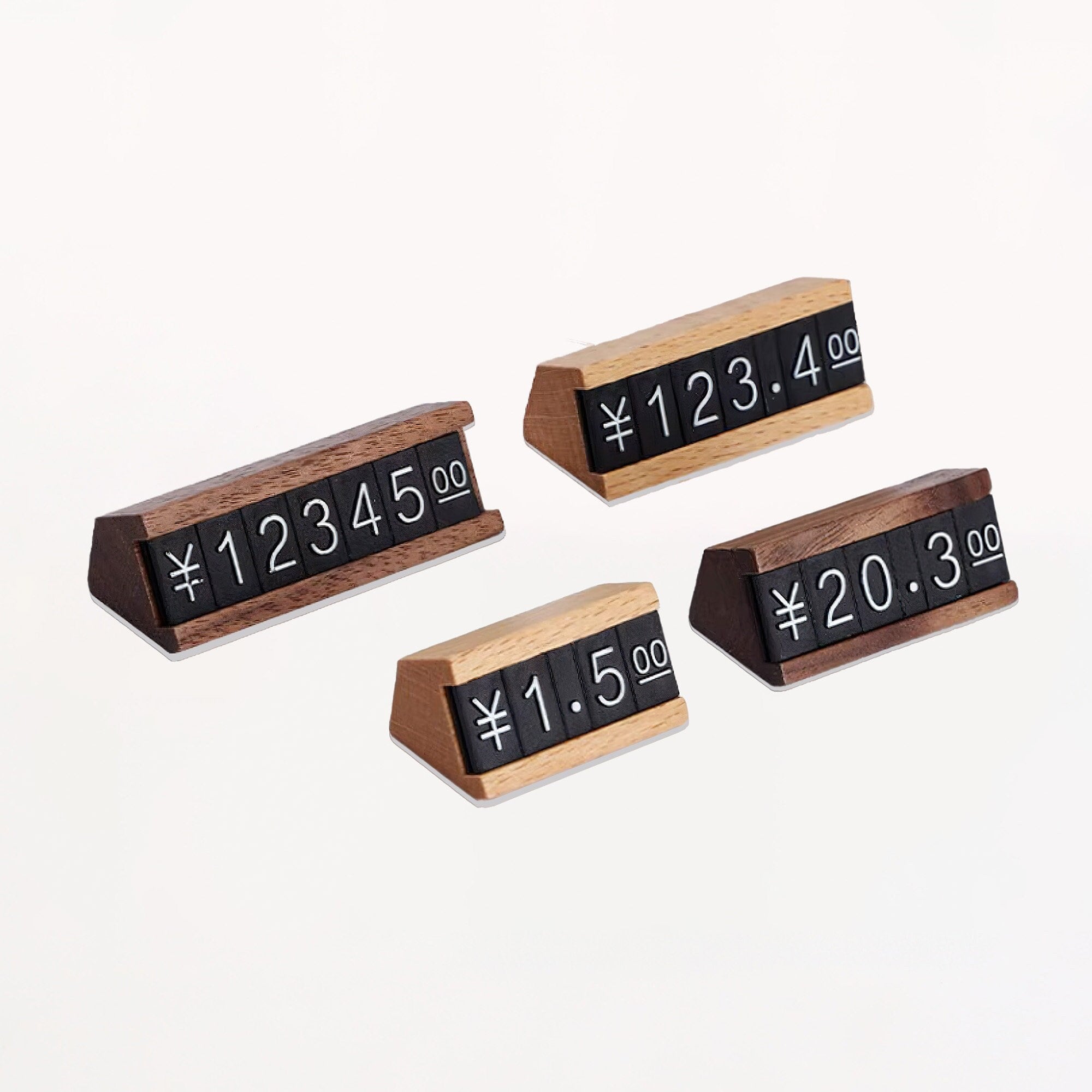 Retail Display Numbers Price Tag Stands With Digit Labels,price Display ...