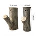 Natural Wood Tree Branch Wall Hook | Original Ecological Solid Wood ...