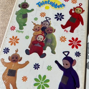 Stickers Teletubbies NEW Sticker Package of 2 Sheets - Etsy