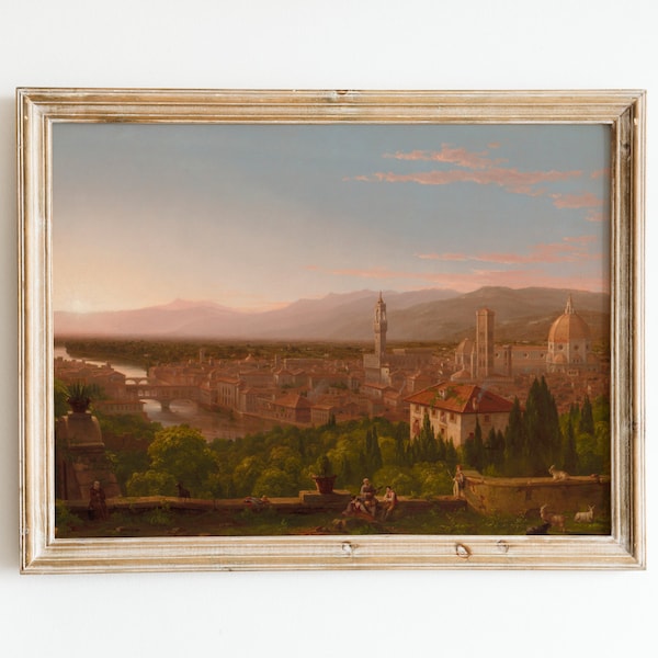 Florence Oil Painting - Etsy