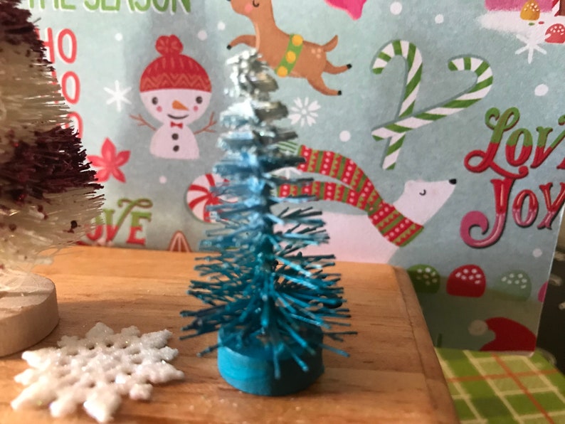 Miniature Ombré Colored Trees - Etsy