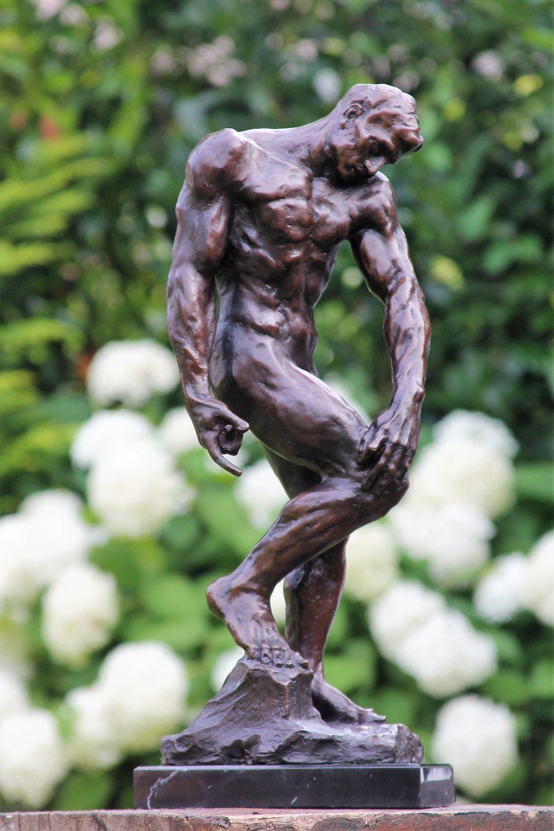 Large Bronze Statue, Adam the Creator - 56 Cm - Bronze for Home or ...