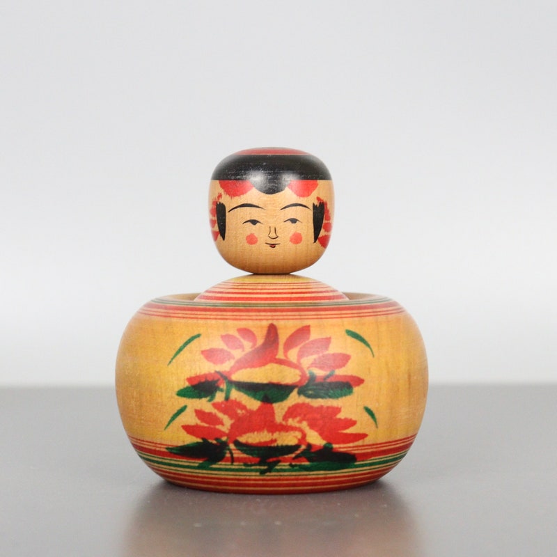 Japanese Kokeshi Box - Etsy