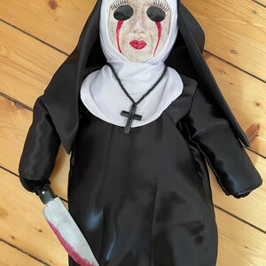 Hand Made Evil Dolls Nun Clown Bongo Puppet Combo Nun Massacre - Etsy