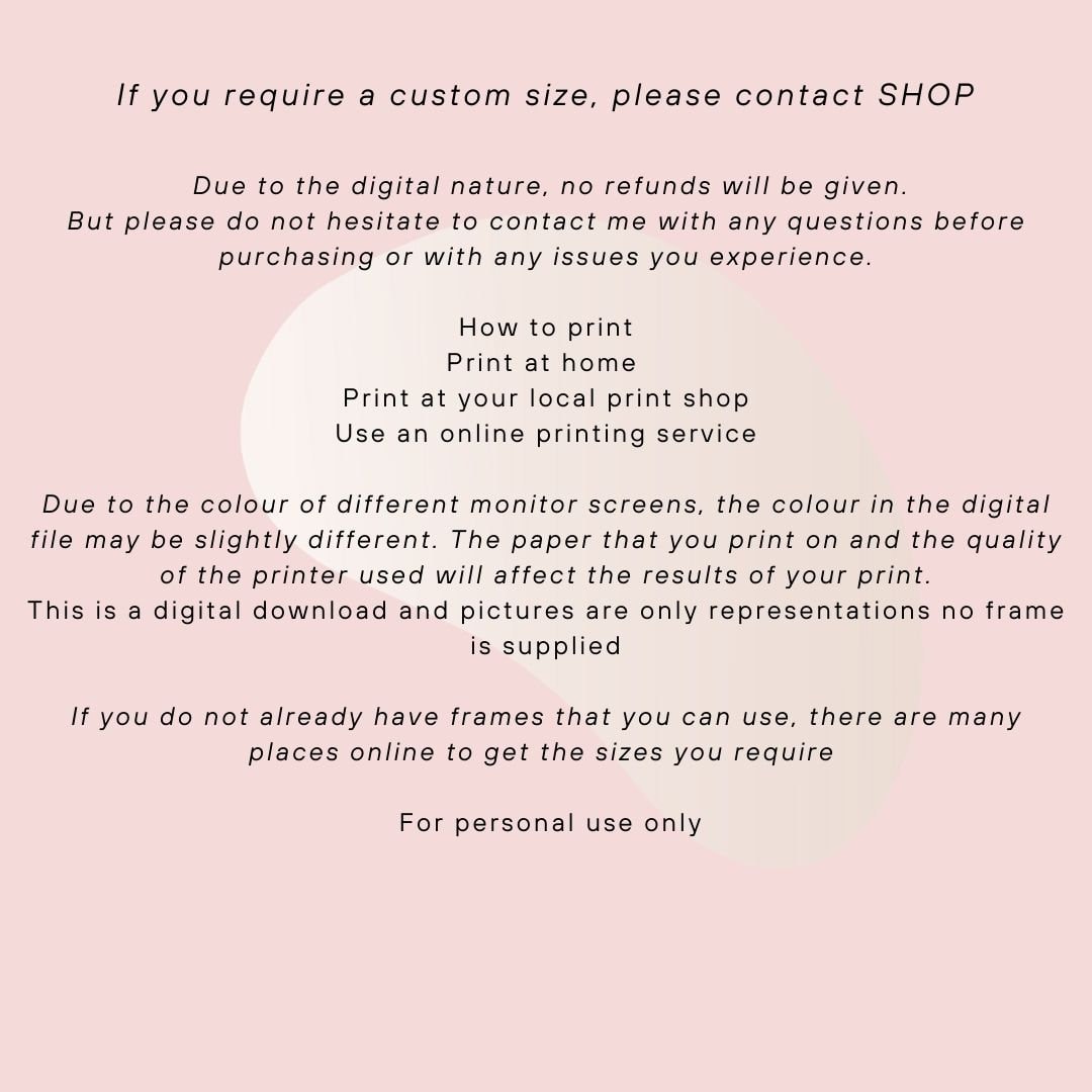 Lanscape Donation Bar Printable Sign 5 Designs to Suit Your - Etsy