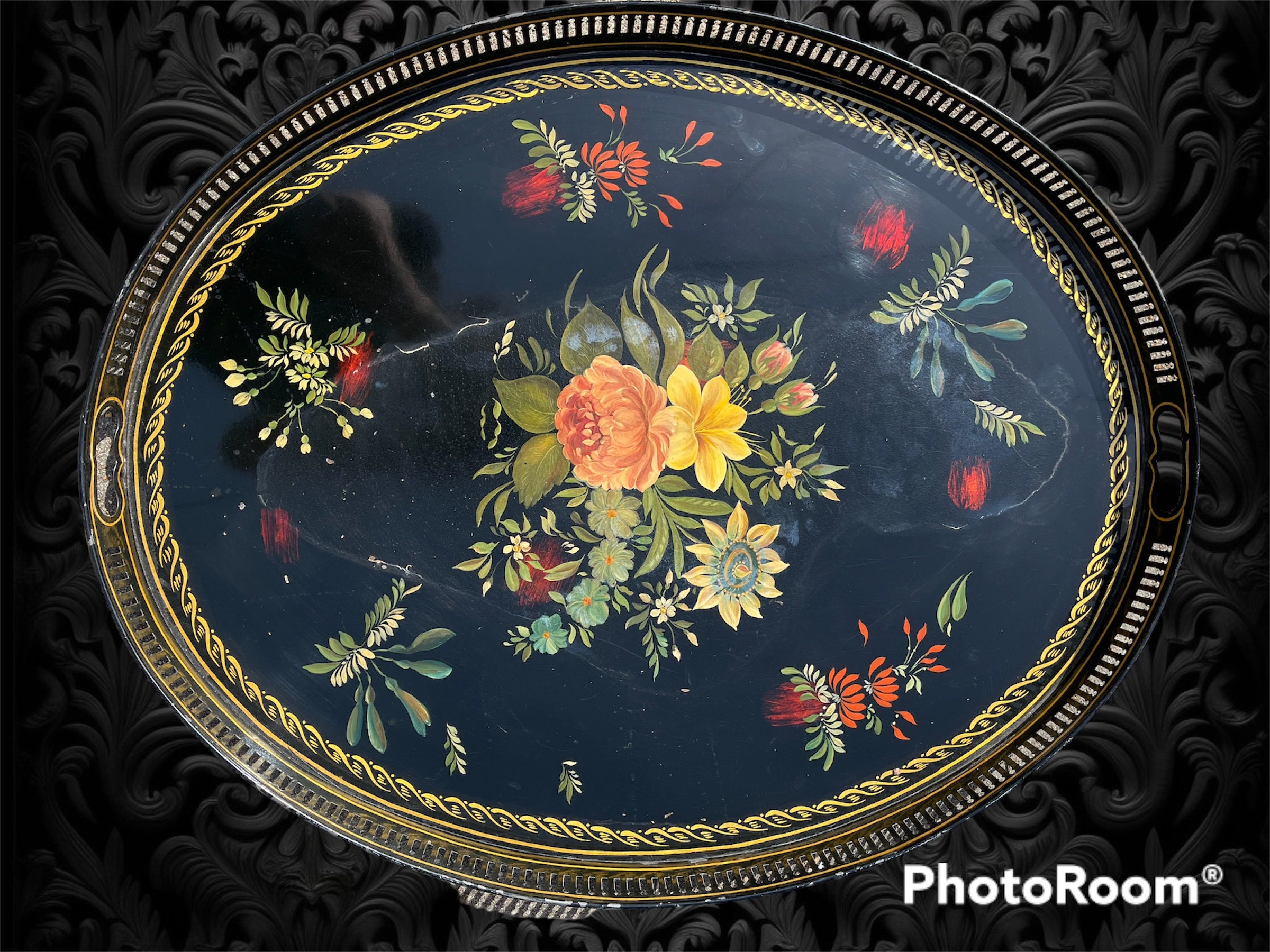 Vintage Butler Tray Table - Etsy