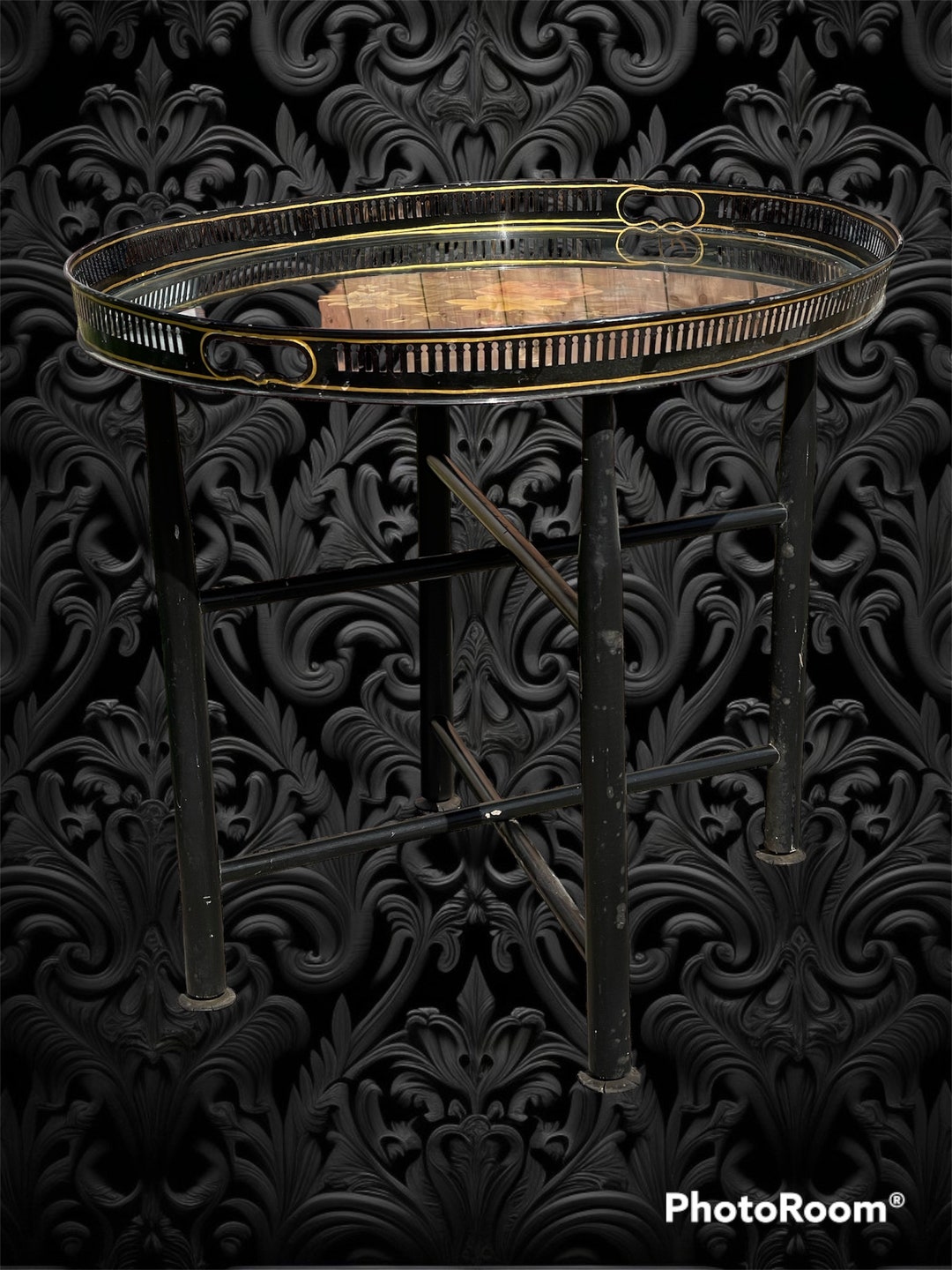 Vintage Butler Tray Table - Etsy