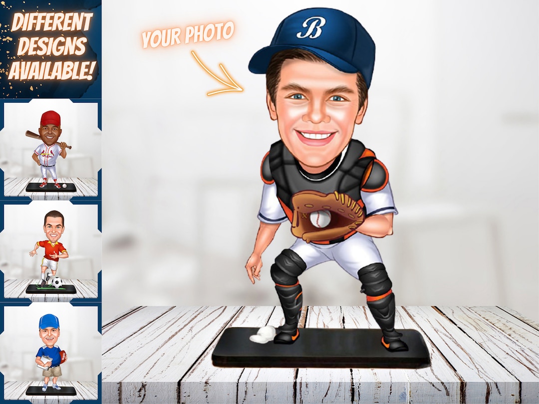 Custom Baseball Player Gift, Baseball Coach Gift, Custom Baseball ...