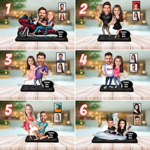 Custom Proposal Face Photo Figurine Proposal Gift From Friend Proposal ...