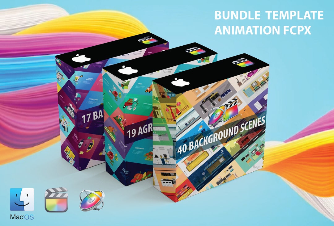 Animation Template, 40 Mix Background Scenes, 17 Banking and Finance ...