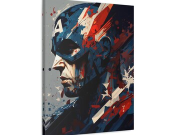 Abstract Captain America Art - Etsy