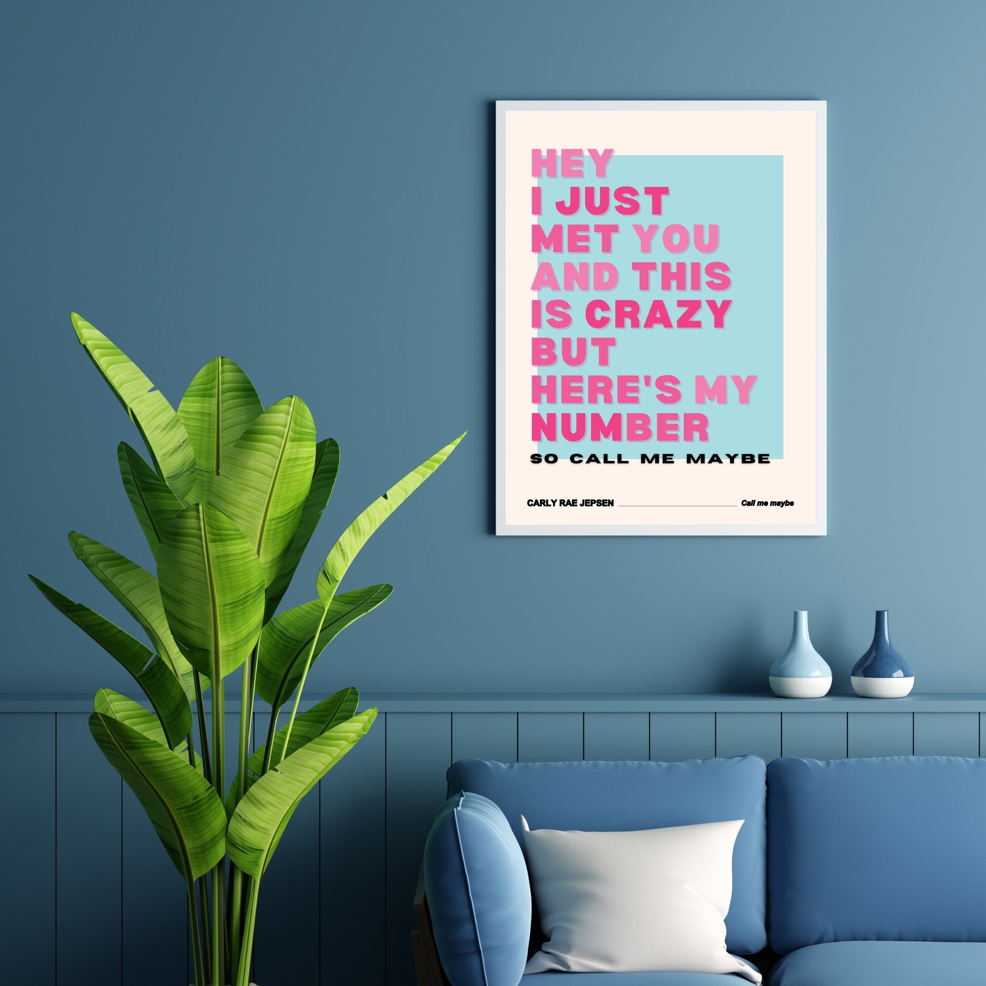 Call Me Maybe Lyrics Printable
