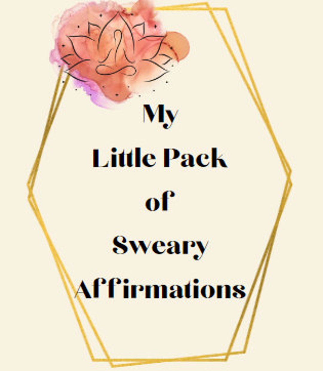 Sweary Affirmation Cards Digital Download - Etsy UK