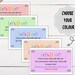 Customised Rainbow Pastel Play Date Cards Digital Download, Play ...