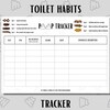 Poop Tracker Toilet Habits Tracker Toileting Record Colonoscopy Prep ...