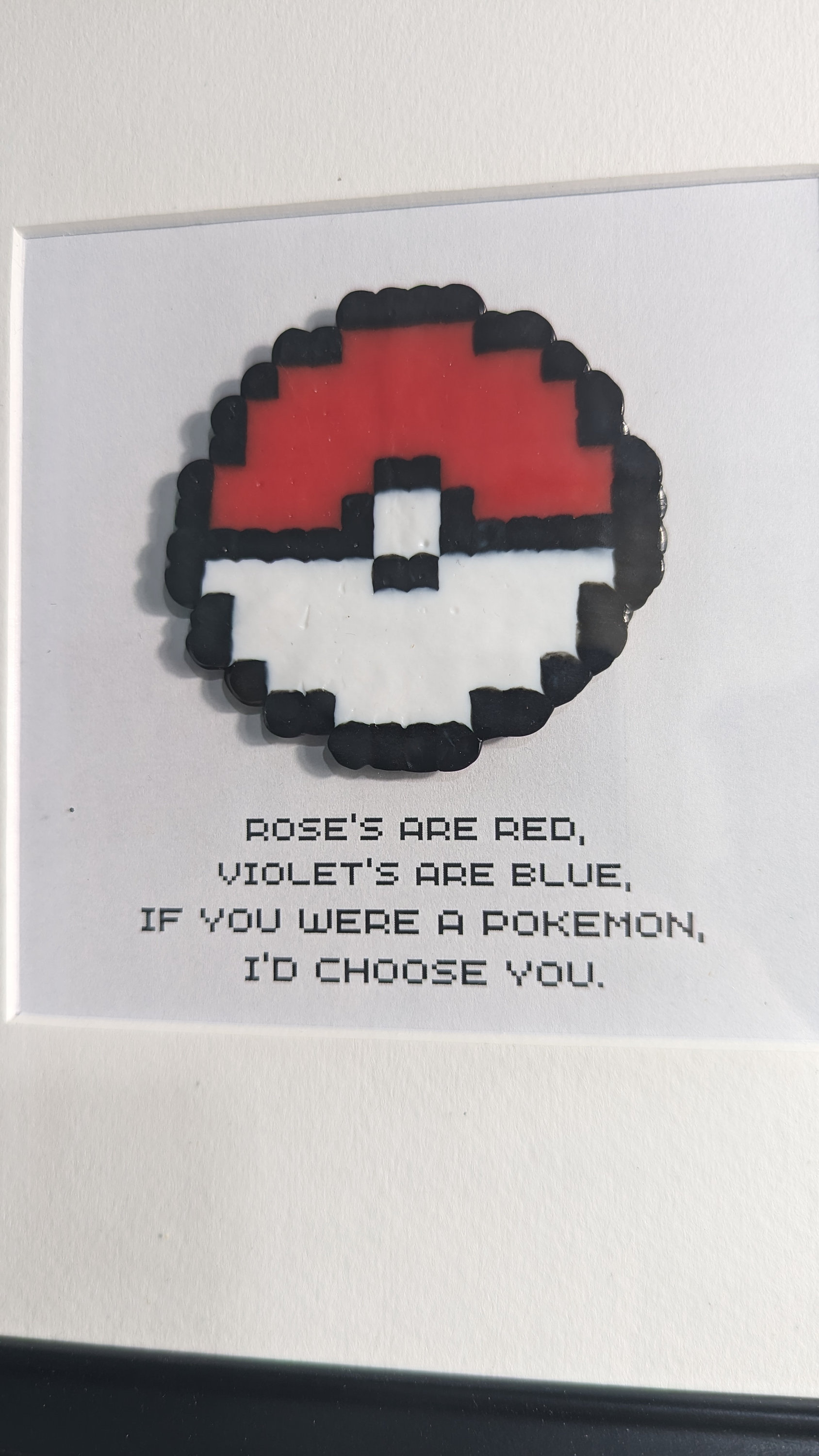 Framed Pokemon Pokeball Pixelart Poem - Etsy