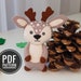 Felt Potato Pattern, DIY Felt Food Template for Kids, Felt Vegetables ...