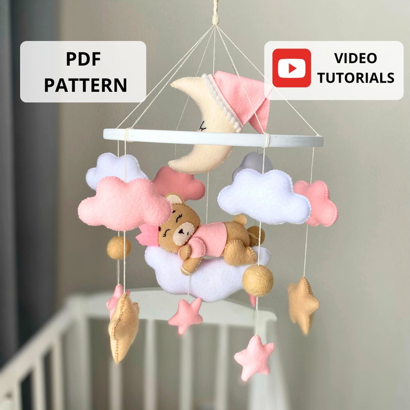 Baby Crib Mobile Kit - Etsy